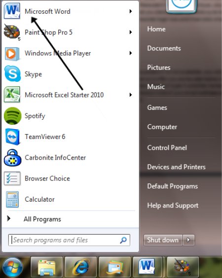 MICROCOMPUTER APPLICATION: HOW TO USE MS WORD